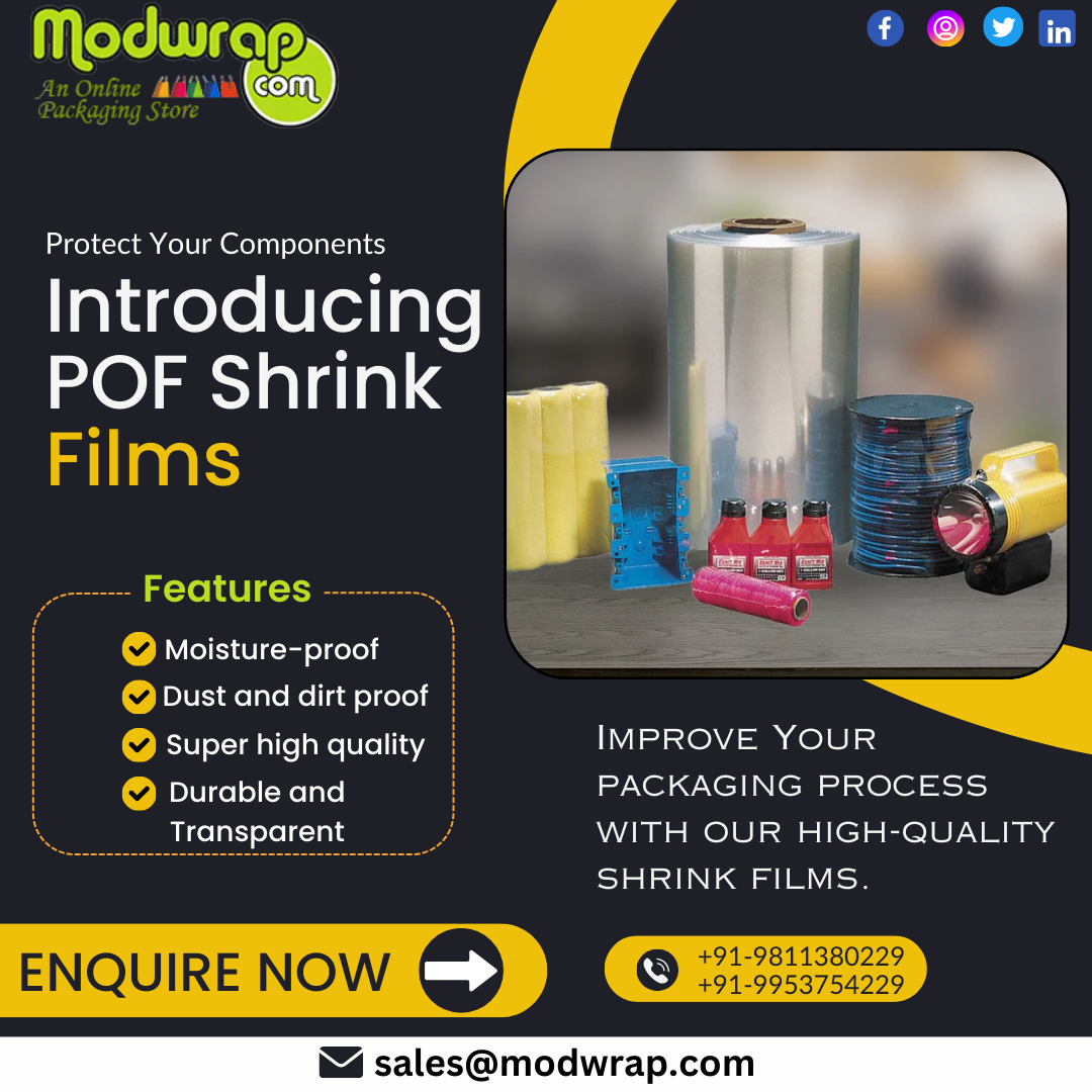 Polyolefin Shrink Films for Auto Parts Components – modwrap