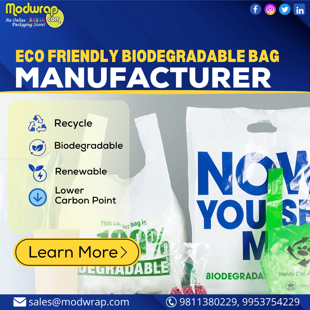 Eco-Friendly Biodegradable Bags – modwrap