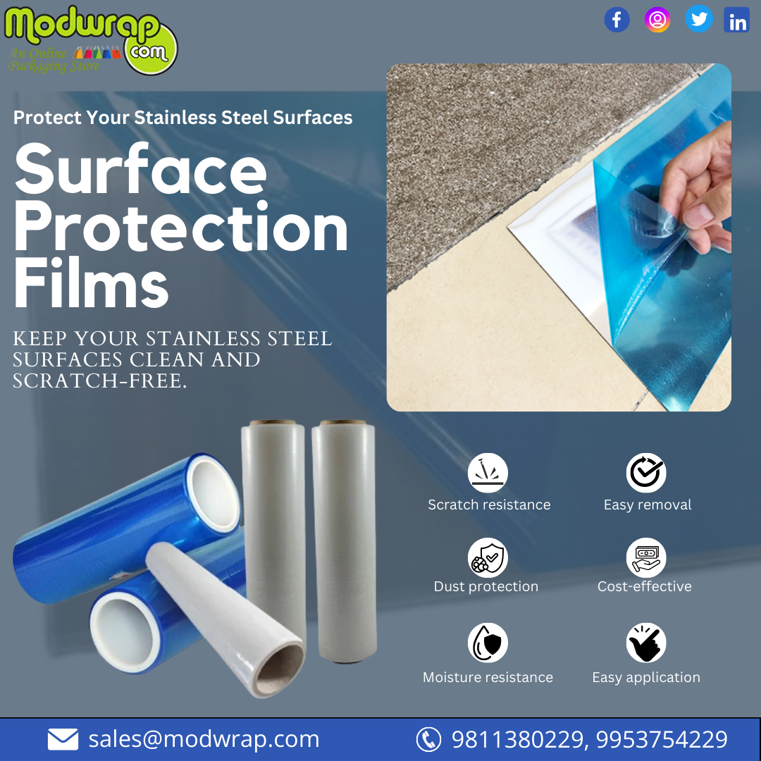 Protect Your Stainless Steel with Modwrap's Surface Protection Films ...